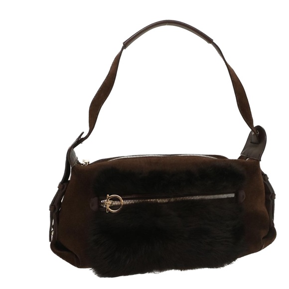 Salvatore Ferragamo | Bags | Salvatore Ferragamo Shoulder Bag Suede ...